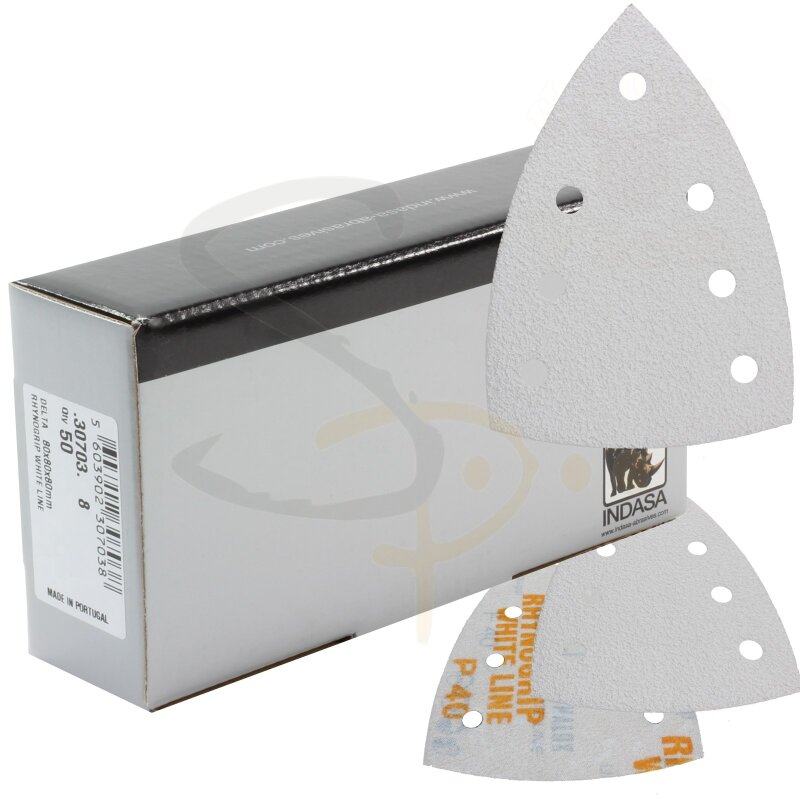 Indasa WHITE LINE SchleifDreiecke 7H 150x150x100 mm, 5,49